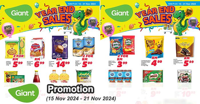 Giant Weekly Promotion: Year End Sales (15-21 November 2024)
