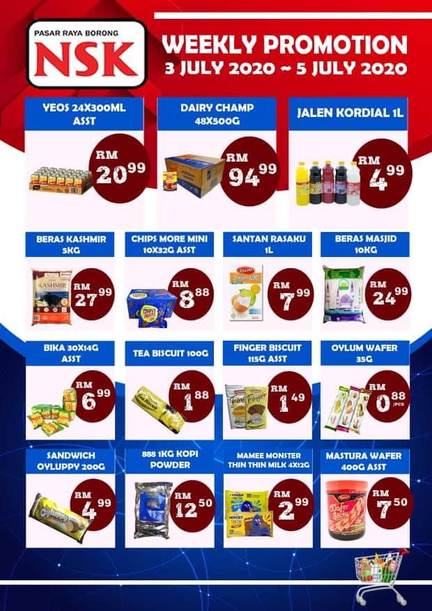 NSK Meru Weekly Promotion (3 Jul 2020 - 5 Jul 2020)