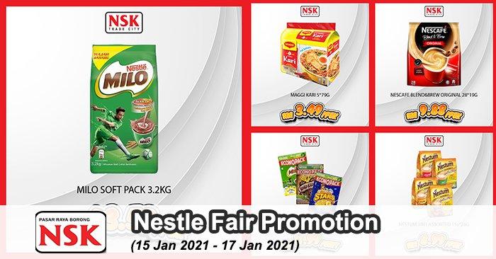 NSK Nestle Fair Promotion (15 Jan 2021 - 17 Jan 2021)