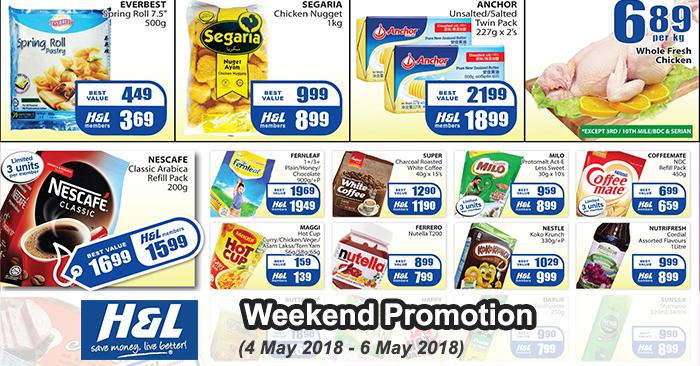 H&L Weekend Promotion (4 May 2018 - 6 May 2018)