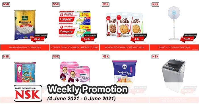 NSK Weekly Promotion (4 Jun 2021 - 6 Jun 2021)
