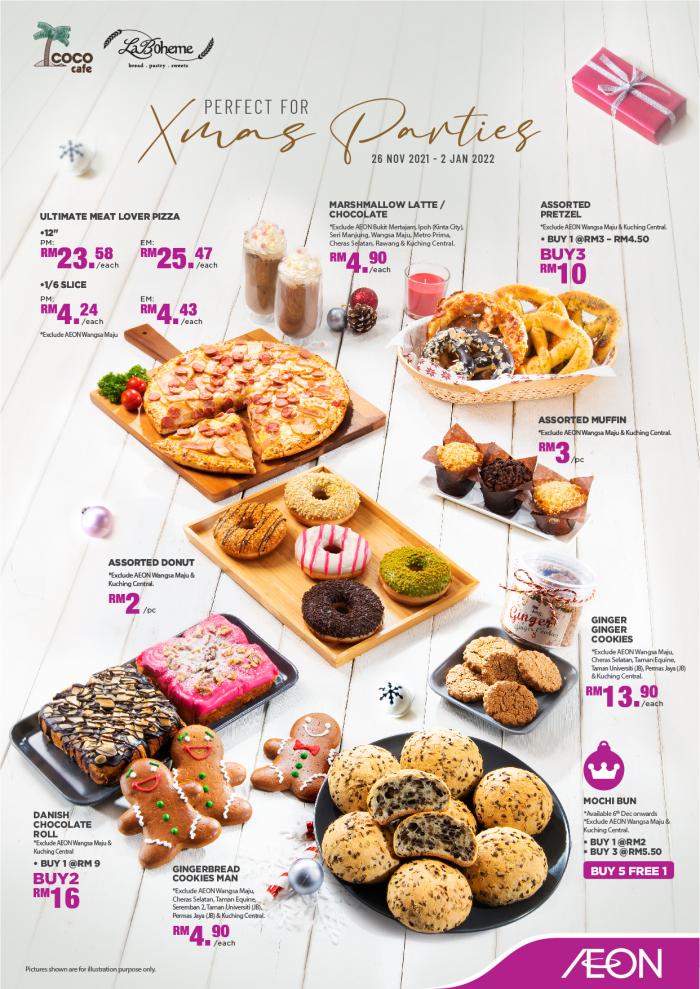 AEON Christmas Food & Yummies Promotion (26 Nov 2021 - 2 Jan 2022)