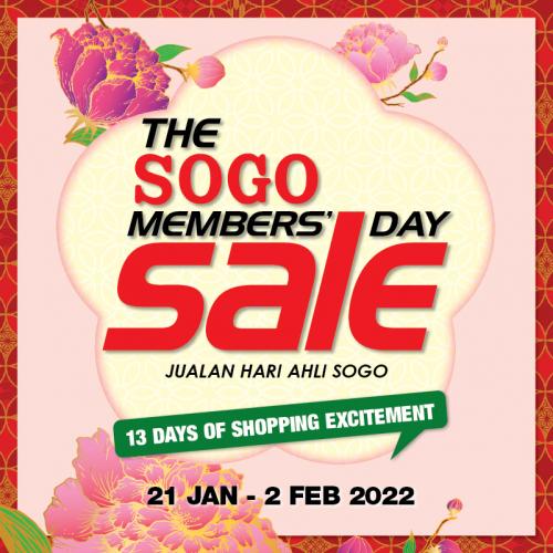 SOGO Members Day Sale (21 Jan 2022 - 2 Feb 2022)