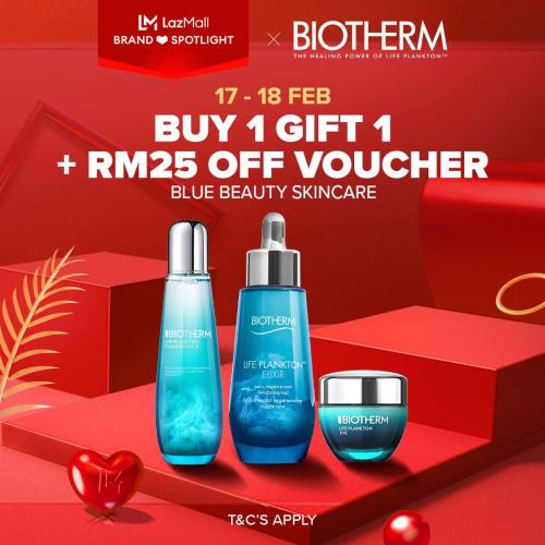 Biotherm Lazada Super Brand Spotlight Sale (17 Feb 2022 - 18 Feb 2022)