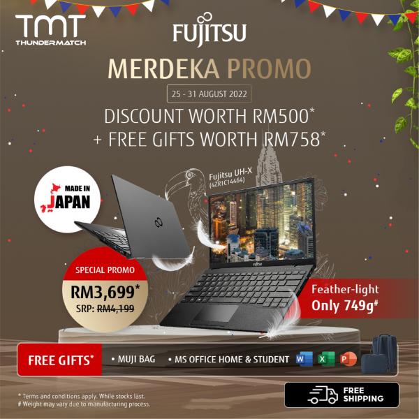 TMT Fujitsu Lazada Merdeka Promotion (25 Aug 2022 - 31 Aug 2022)
