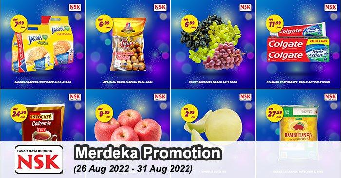 NSK Merdeka Promotion (26 Aug 2022 - 31 Aug 2022)
