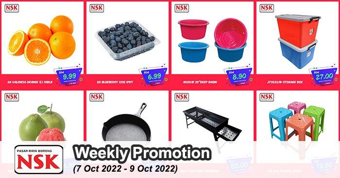 NSK Weekly Promotion (7 Oct 2022 - 9 Oct 2022)