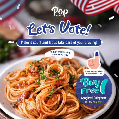 Pop Meals General Election Promotion (19 Nov 2022)
