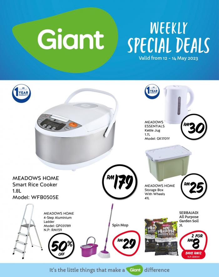 Giant Weekly Special Promotion (12 May 2023 - 14 May 2023)