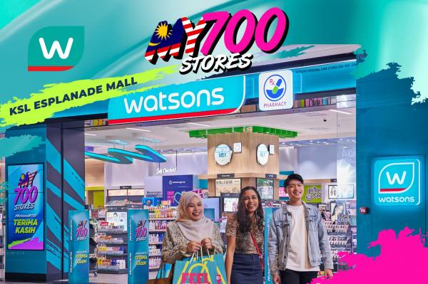 Watsons 700 Stores Promotion (16 Jun 2023)