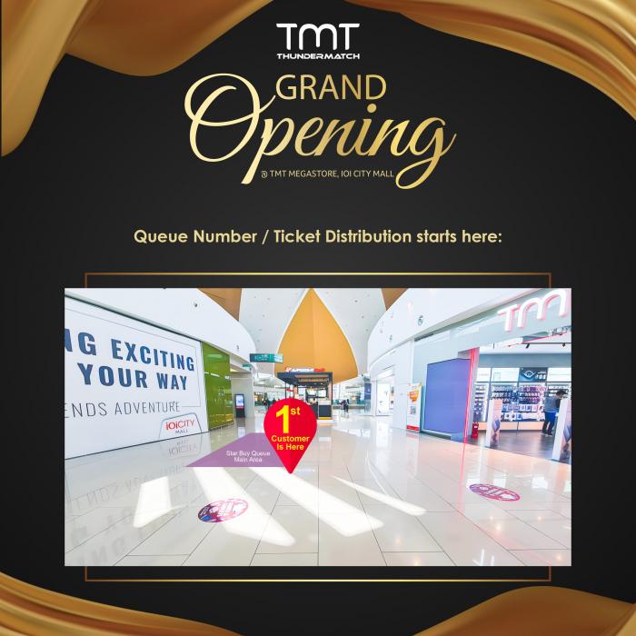 TMT Megastore IOI City Mall Grand Opening Star Buy Up To 90% OFF ...
