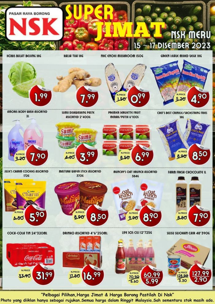 NSK Meru Weekend Promotion (15 Dec 2023 - 17 Dec 2023)