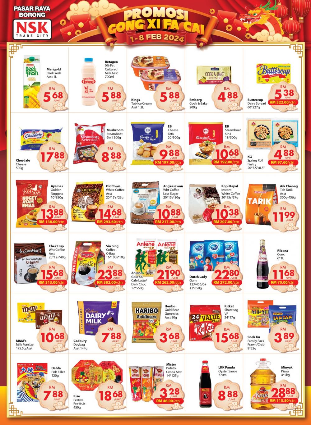 NSK CNY Promotion: Exclusive Deals Await