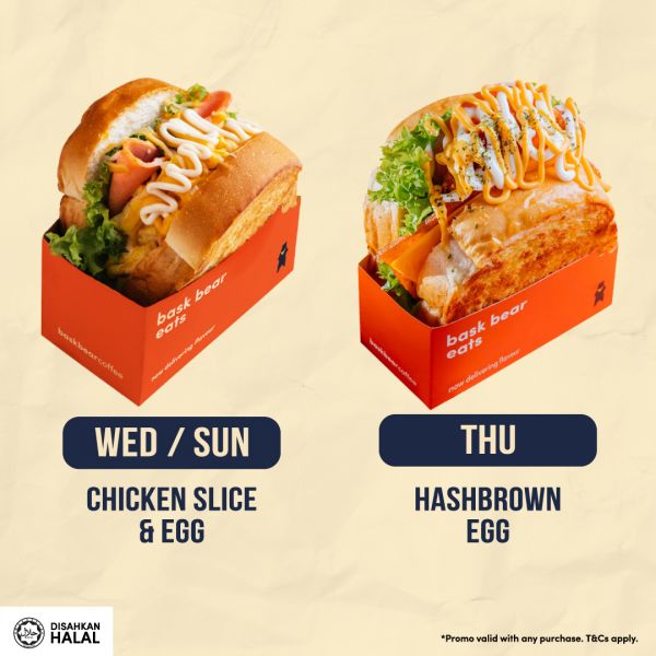 Bask Bear Coffee Toast-Full Deals: Enjoy Daily Toasties at RM9.90 with ...
