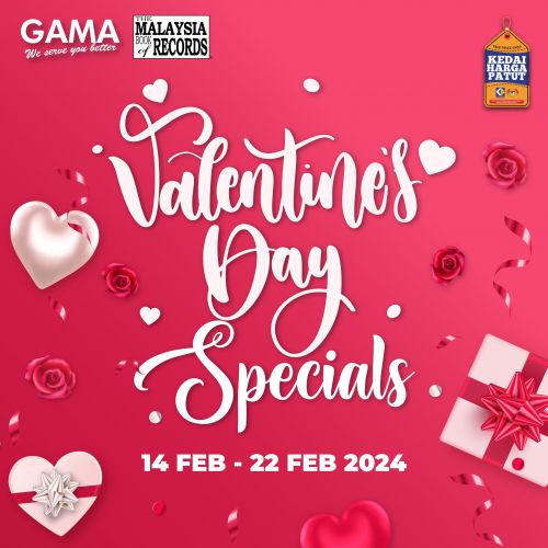 Gama Valentine's Day Promotion (14 Feb 2024 - 22 Feb 2024)