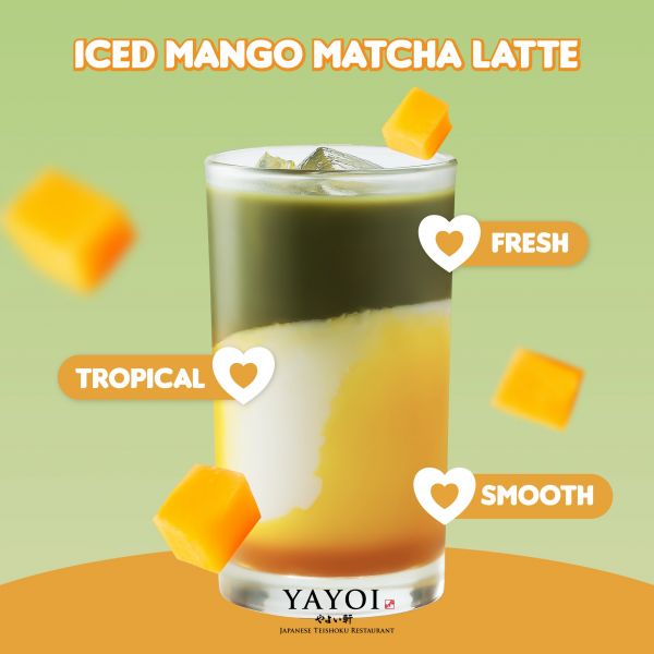 Explore YAYOI's New Matcha Drink Series - Refreshing, Tropical, and Sweet!
