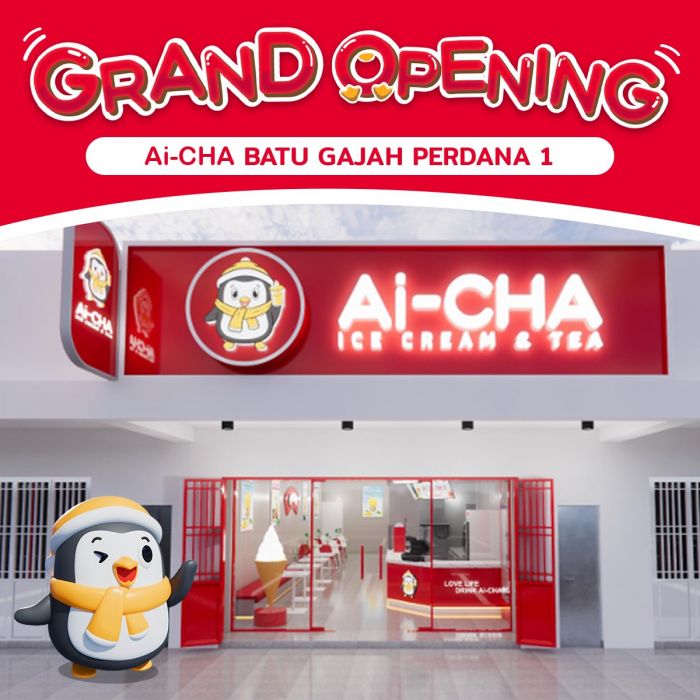Ai-CHA Batu Gajah Grand Opening: Free Ice Cream with Every Drink (22-24 ...