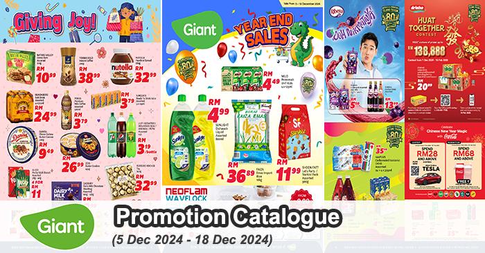 Giant Year End Sales Promotion Catalogue - Best Deals Await (5-18 ...