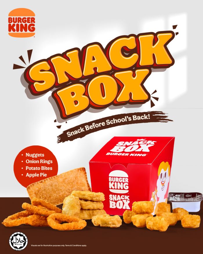 Burger King Snack Box – The Ultimate Snack Before School’s Back!