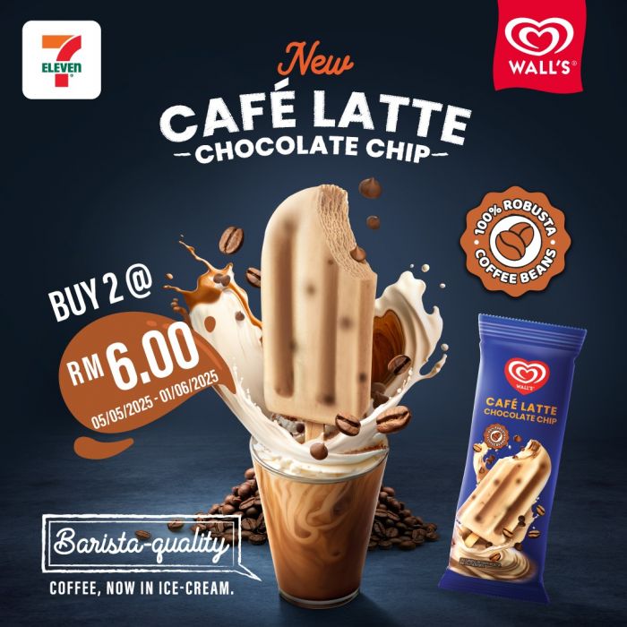 7-Eleven Promotion: Wall's Café Latte Chocolate Chip Buy 2 for RM6 (5 ...
