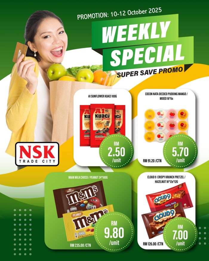 NSK Weekly Promotion: Super Save Deals on Snacks & Groceries | 10–12 ...