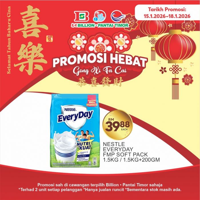 Billion & Pantai Timor Nestlé CNY Promotion: Coffee & Essentials Deals ...